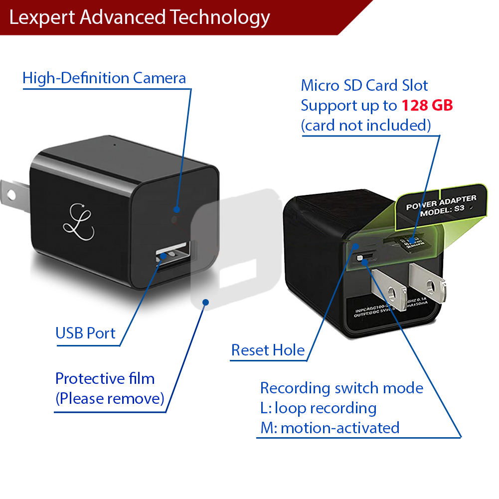 Smart Camera Charger - Advanced - LEXPERT LLC